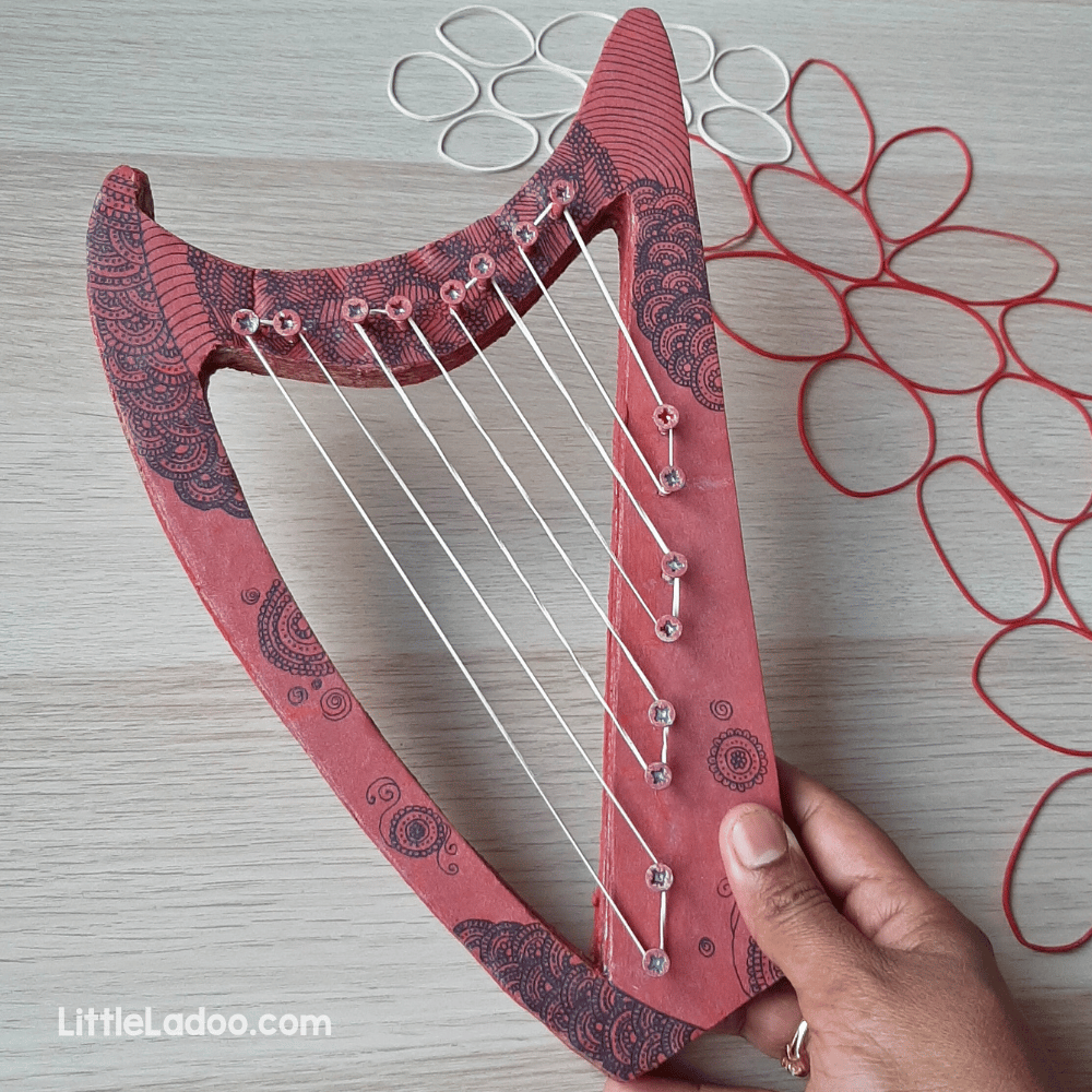 How to Make a Cardboard Harp