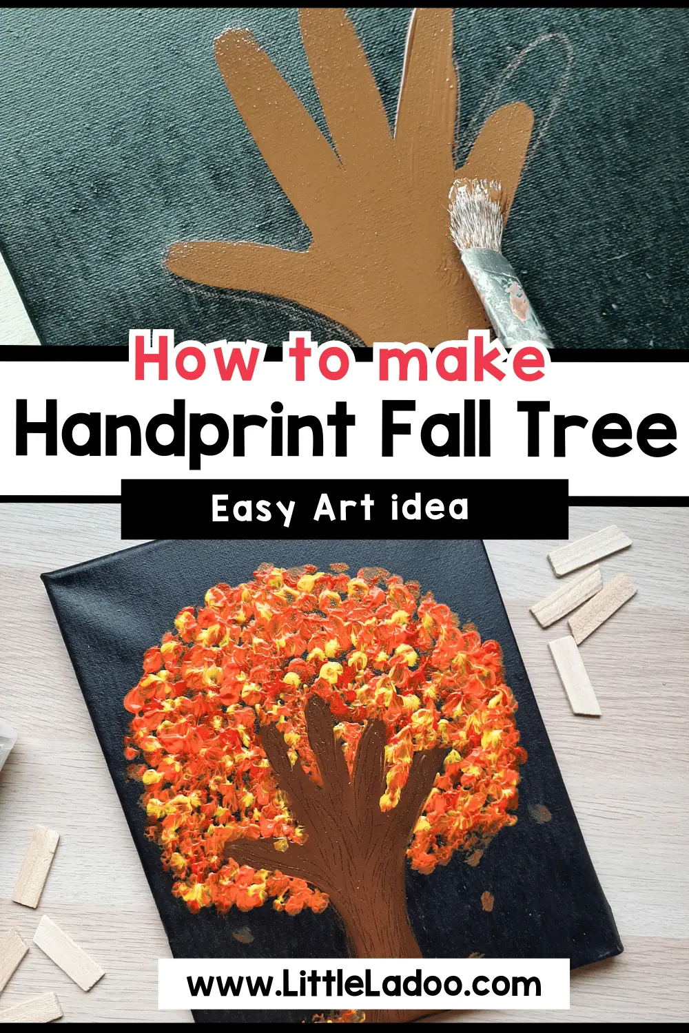 Handprint Fall Tree Craft