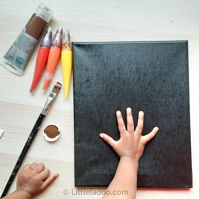 Handprint Fall Tree Craft