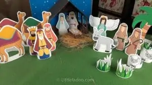 Nativity Scene Printable - DIY Nativity Set