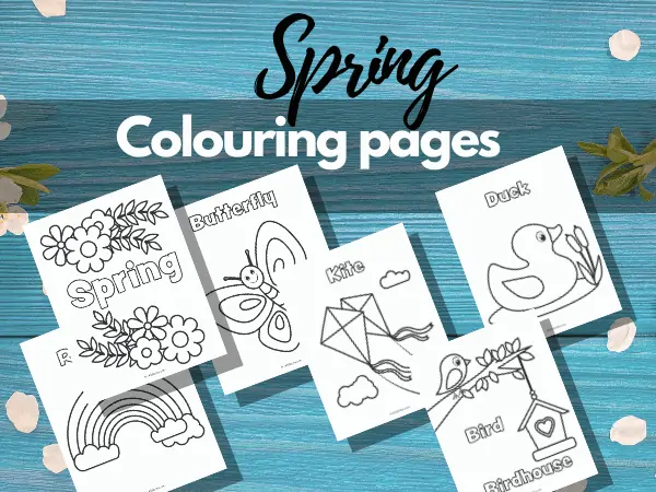 Free Spring Printables for kids