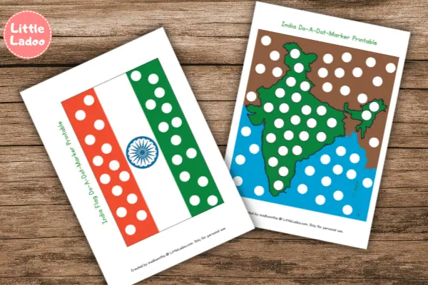 India Flag Activities for Kids