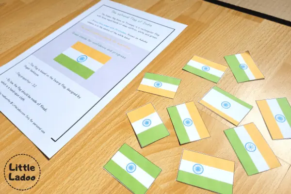India Flag Activities for Kids