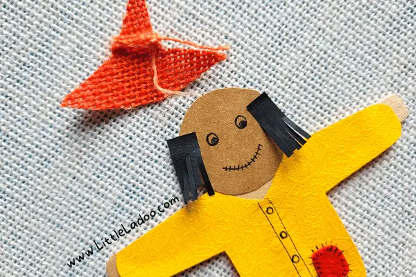 Scarecrow Craft - With free printable Template