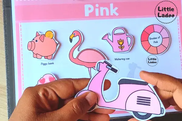 Colours Busy Book - The Interactive Learning binder