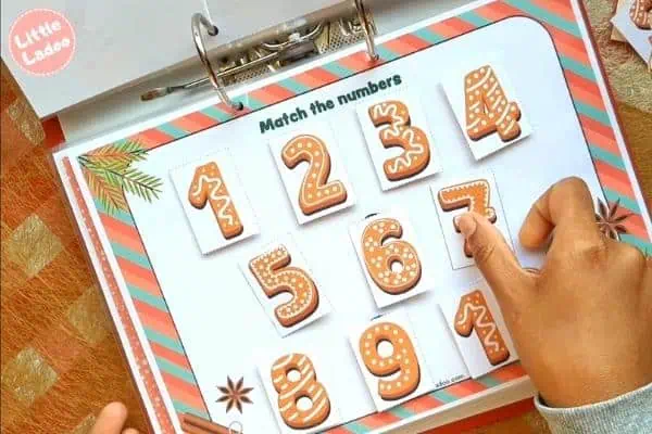 Christmas Busy Book {20+ Interactive Activities} - Little Ladoo