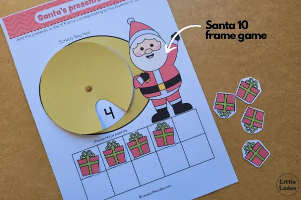 Popsicle Stick Santa Craft