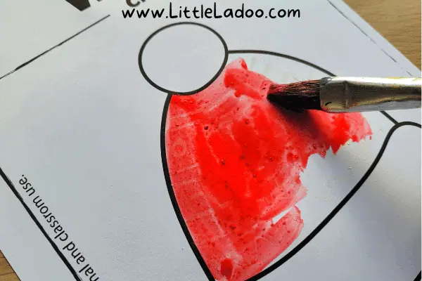 Winter Cap Craft {Free Template} - Little Ladoo