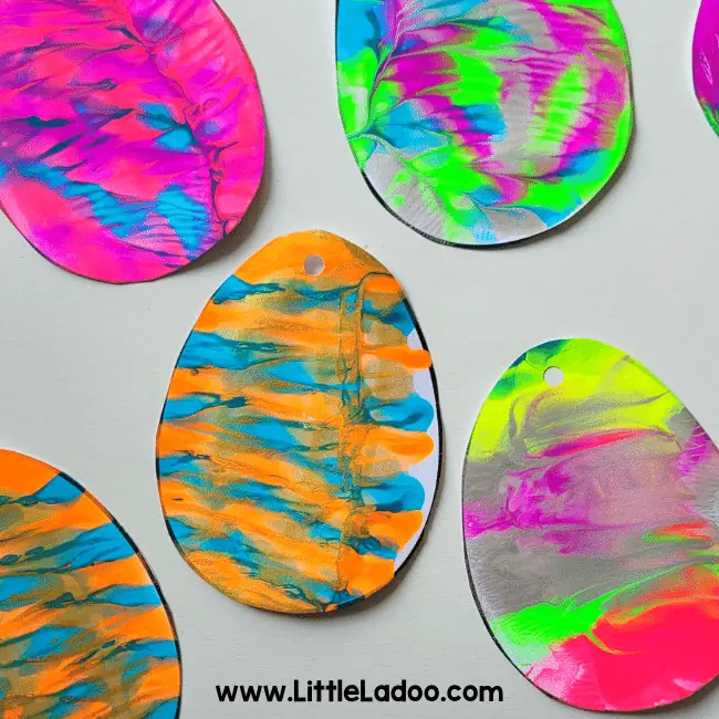 Easter Egg Symmetry Painting - Little Ladoo