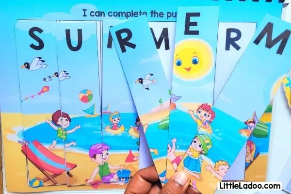 Summer Busy Book Printable {11 Activities} - Little Ladoo