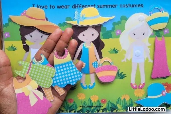 Summer Busy Book Printable {11 Activities} - Little Ladoo
