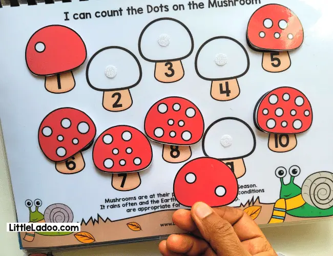 Fall Busy Book Printable {11 Activities}