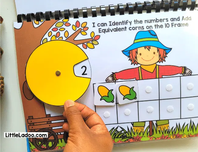 Fall Busy Book Printable {11 Activities}