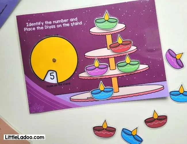 Diwali Busy Book - 11 Interactive Activities for Kids