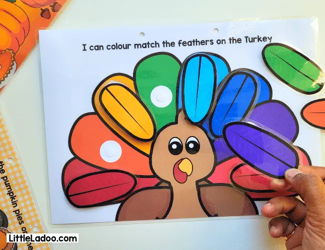 Thanksgiving Busy Book - Little Ladoo