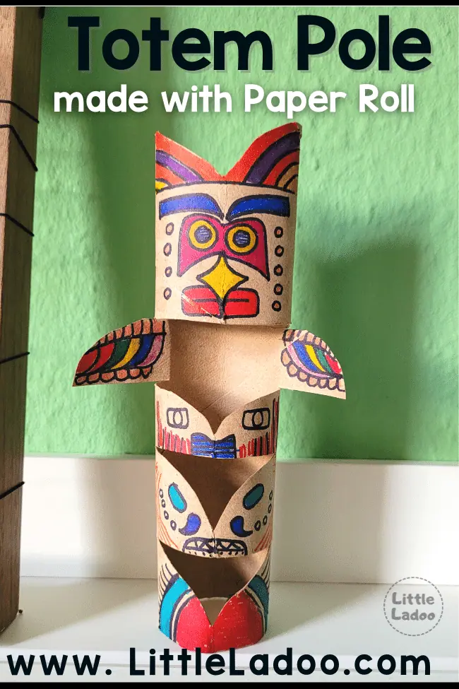 Totem Pole Craft - Little Ladoo