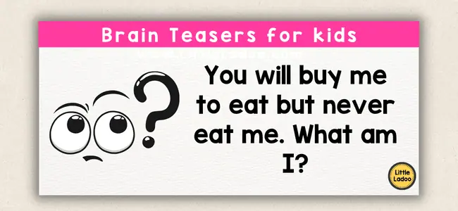 60 Brain Teasers for kids {With Answers}