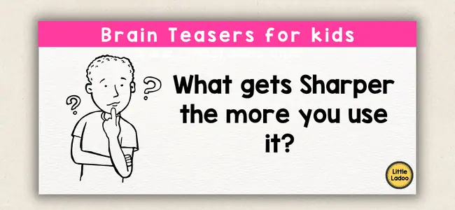 60 Brain Teasers for kids {With Answers}