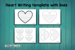 Heart Template Printable - 20+ Pages for Creative Projects