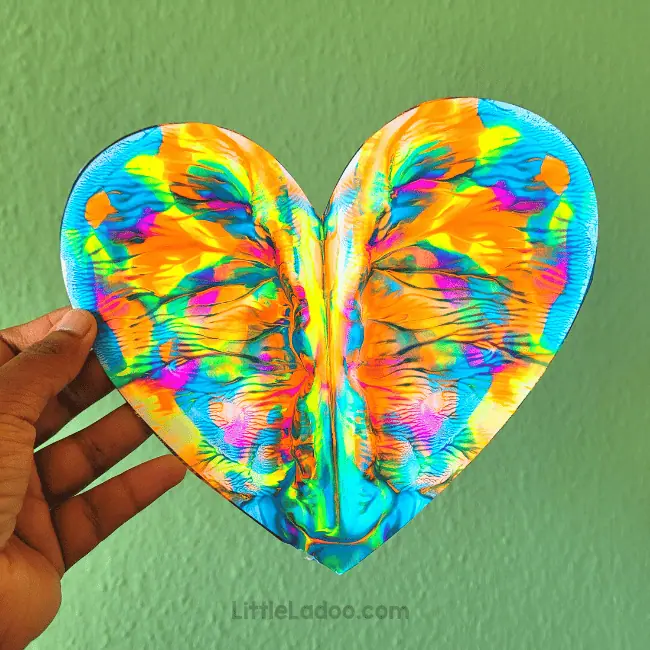 Heart Symmetry Painting - Little Ladoo