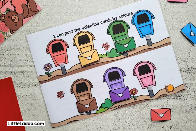 Valentine's Busy Book - 11 Activities