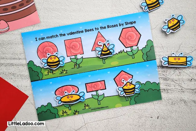 Valentine's Busy Book - 11 Activities