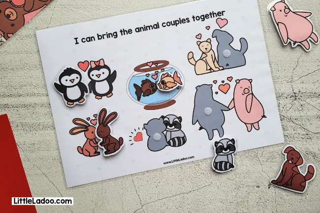 Valentine's Busy Book - 11 Activities