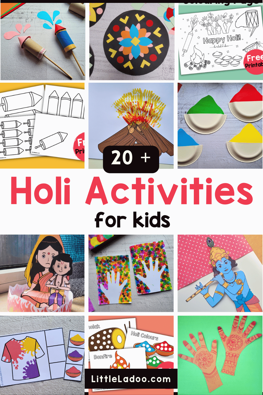 Holi Activities for kids