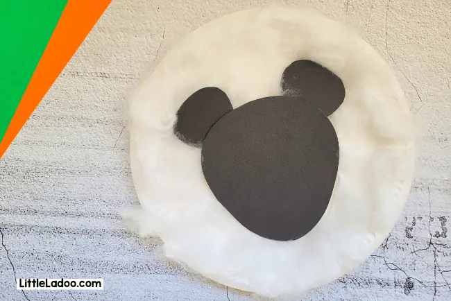 Paper Plate Sheep Craft {Free template}