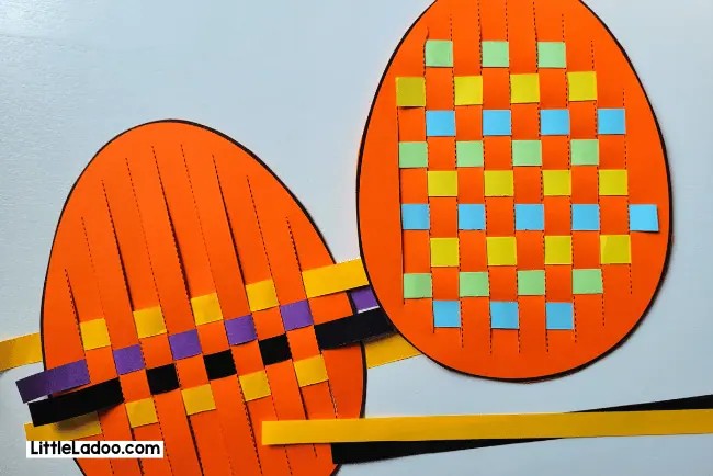 Paper Weaving Crafts for kids {Craft Templates for all}
