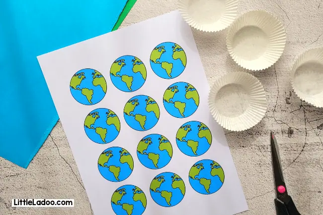 Earth Day Flower Craft - Little Ladoo