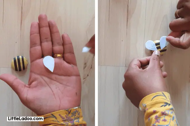 How to make a Honey Bee with Glass Pebble? - Fun DIY Project!