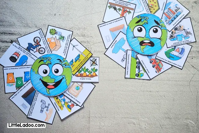 Earth Day Quiz for kids {Free Printable}