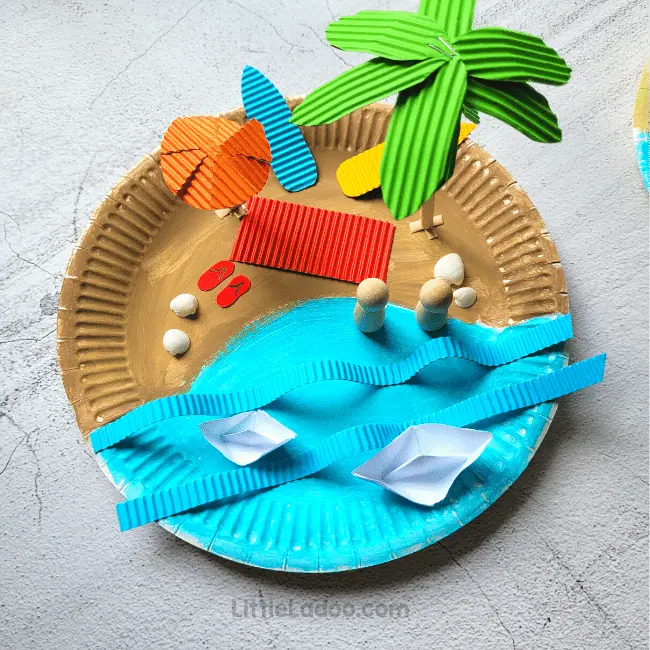 Paper Plate Crafts Archives - Little Ladoo