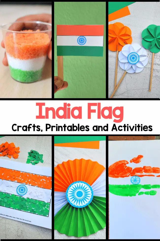India Flag Activities for Kids