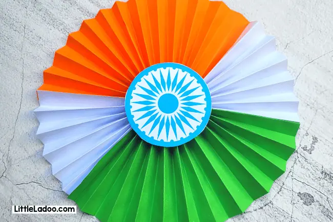India Flag Activities for Kids