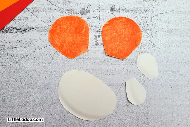 Paper Plate Tiger Craft - Little Ladoo