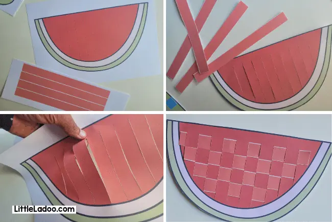 Summer Paper Weaving Crafts - 3 Fun Summer Crafts