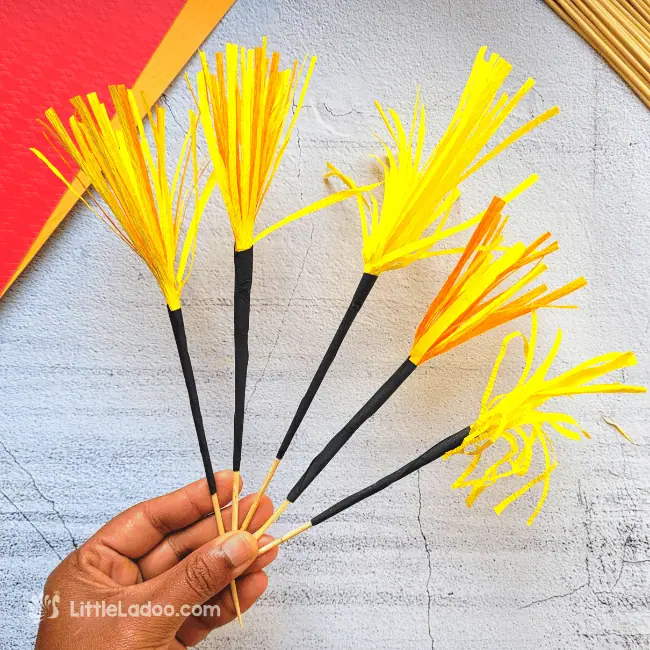 Sparkler Firework Craft