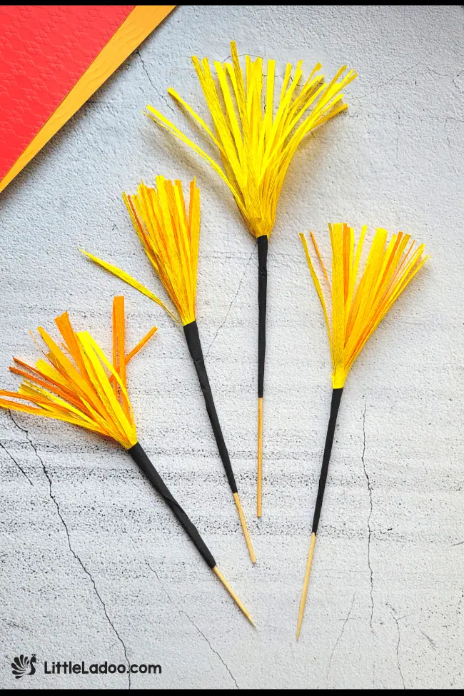 Sparkler Firework Craft
