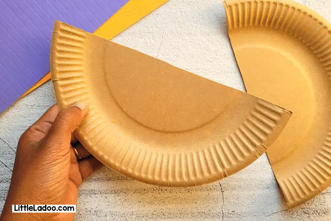 Paper Plate Firework Craft