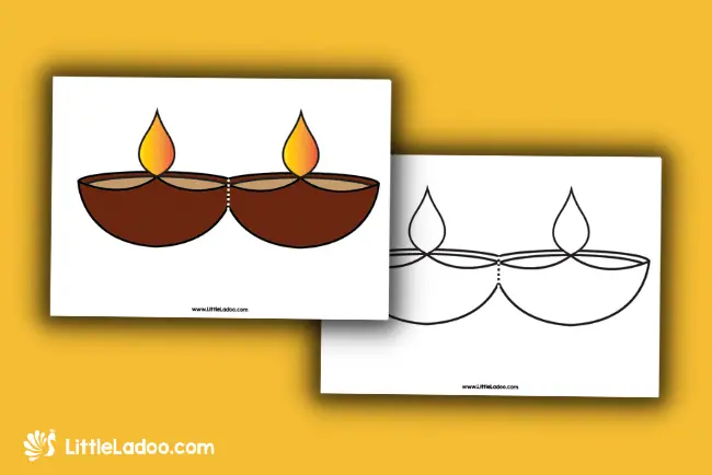 Diya Template Printable - 10+ Templates for Creative Diya Projects!