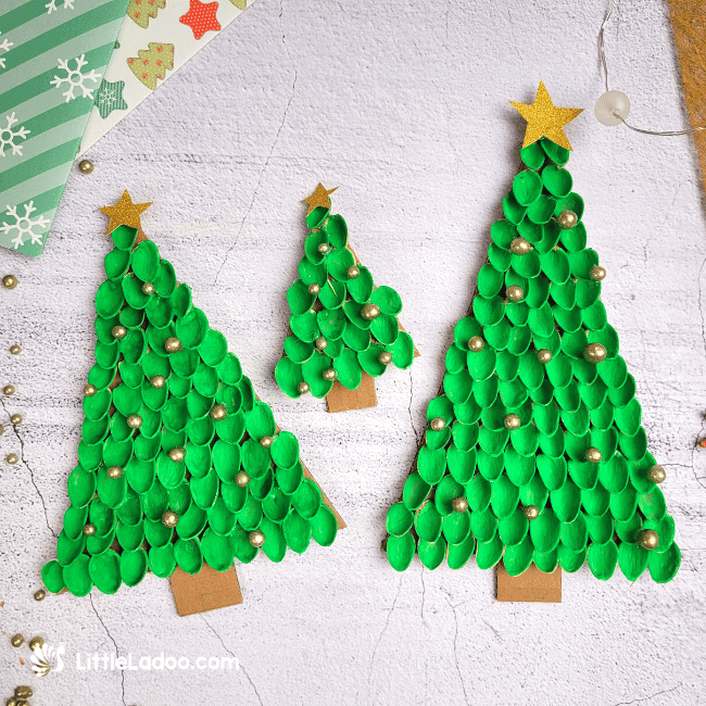 Pista Shell Christmas Tree - DIY Project