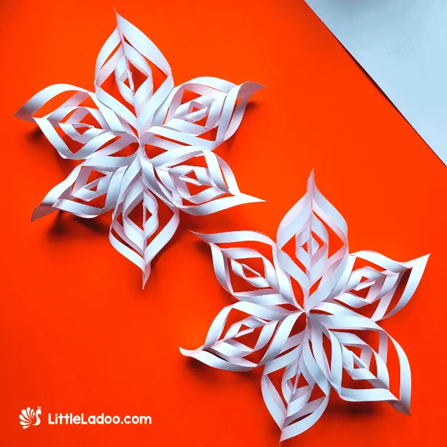 3D Paper Snowflake