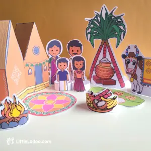 Pongal Activities for Kids - Little Ladoo