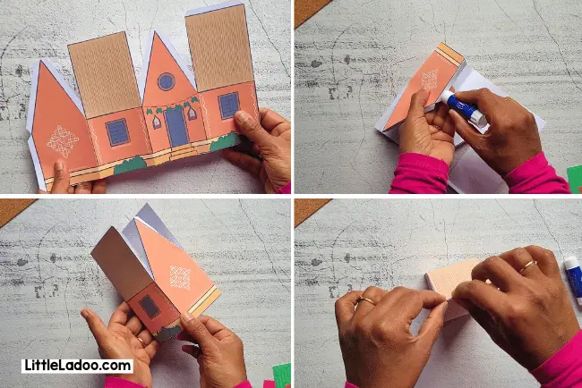 Pongal 3D Craft - Create a Scene with Printable