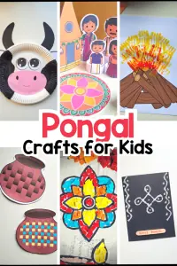 Pongal Crafts for kids