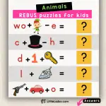 60+ Rebus Puzzles for Kids wih Answers - Little Ladoo