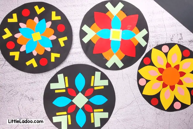 Rangoli Activities for kids