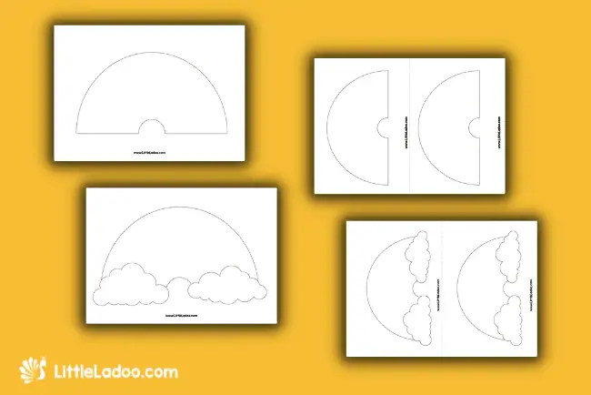 40 Free Printable Rainbow Templates